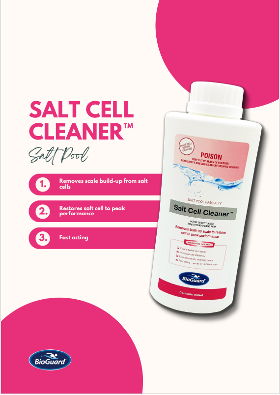 BioGuard Salt Cell Cleaner 946ml from Aquanort Pools in Marlborough