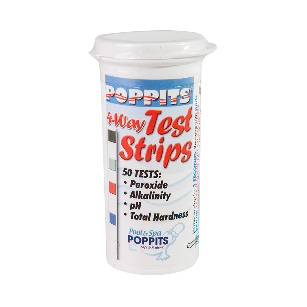 Poppit Peroxsil Test Strips from Aquanort Pools in Marlborough, NZ
