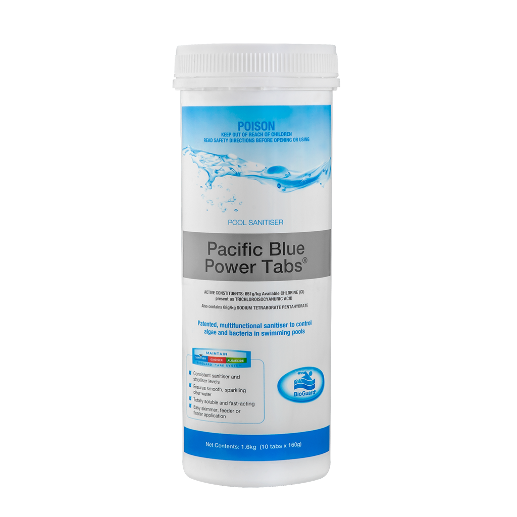 BioGuard Power Tabs from Aquanort Pools in Marlborough, NZ