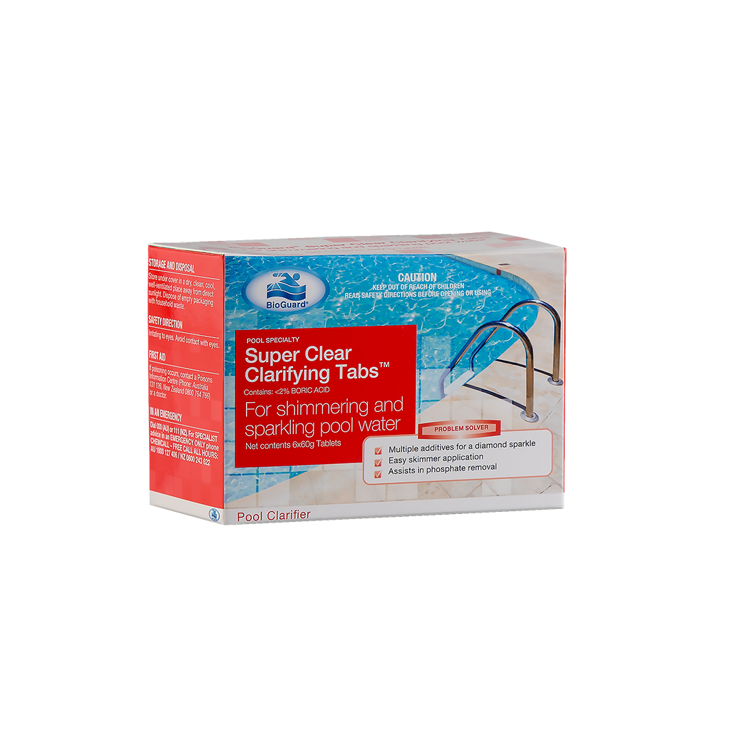 BioGuard Super Clear Purifying Tabs from Aquanort Pools in Marlborough